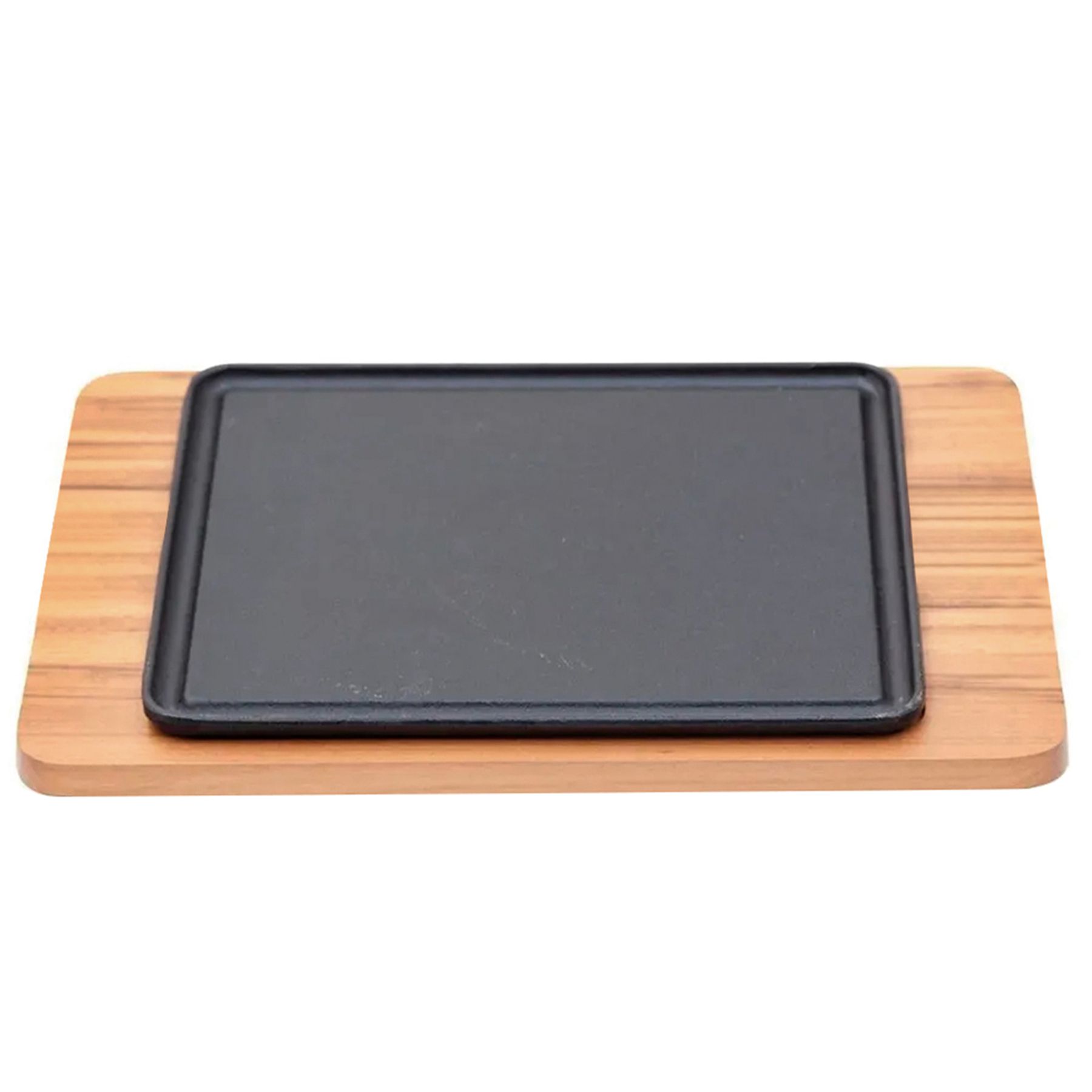 Mix grill retangular de ferro com base madeira 37,4x25,3,cm tramontina ...