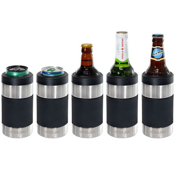 Cooler porta latas e long neck silver kuhler - lavillecasa