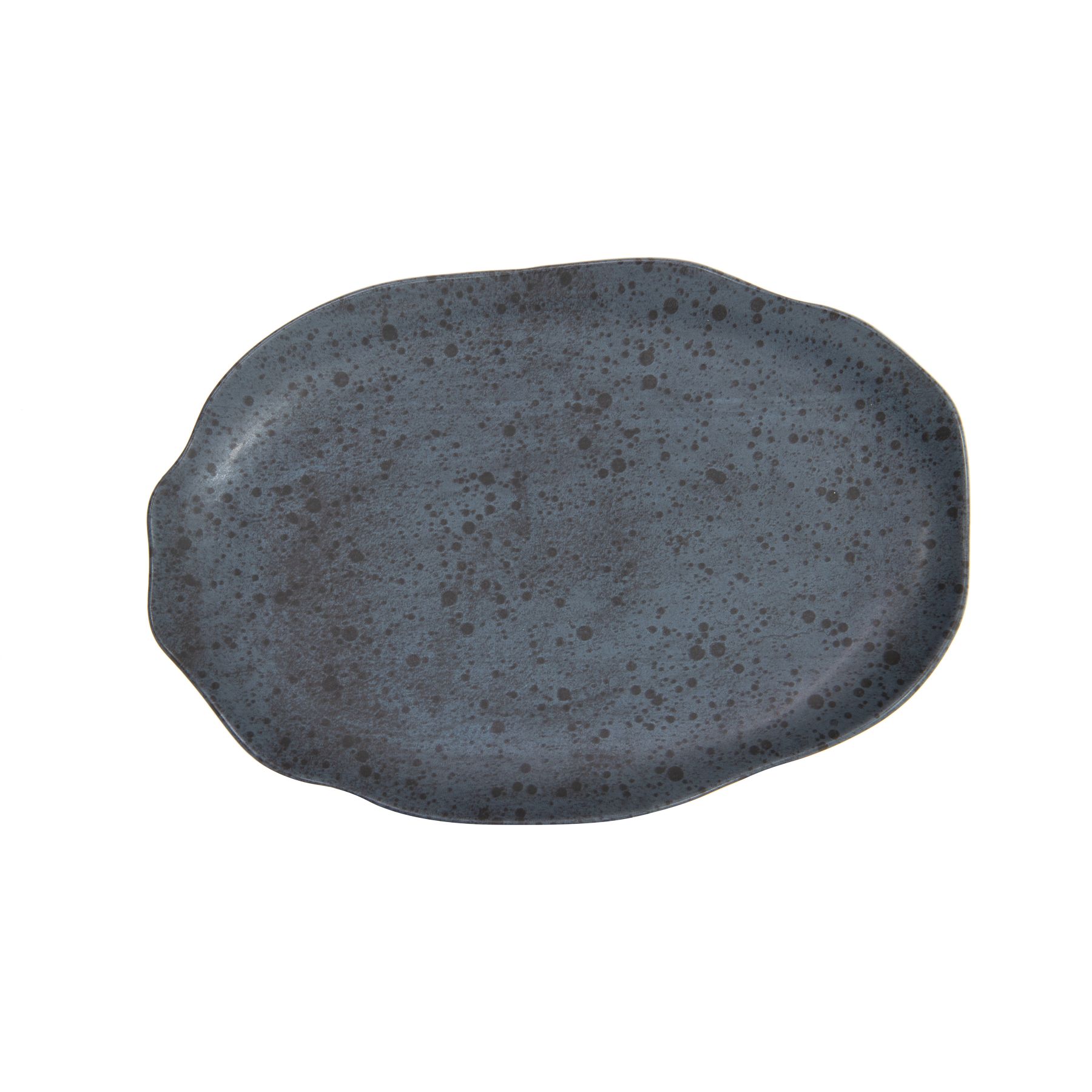 Travessa ceramica organica onix 29x20cm - lavillecasa