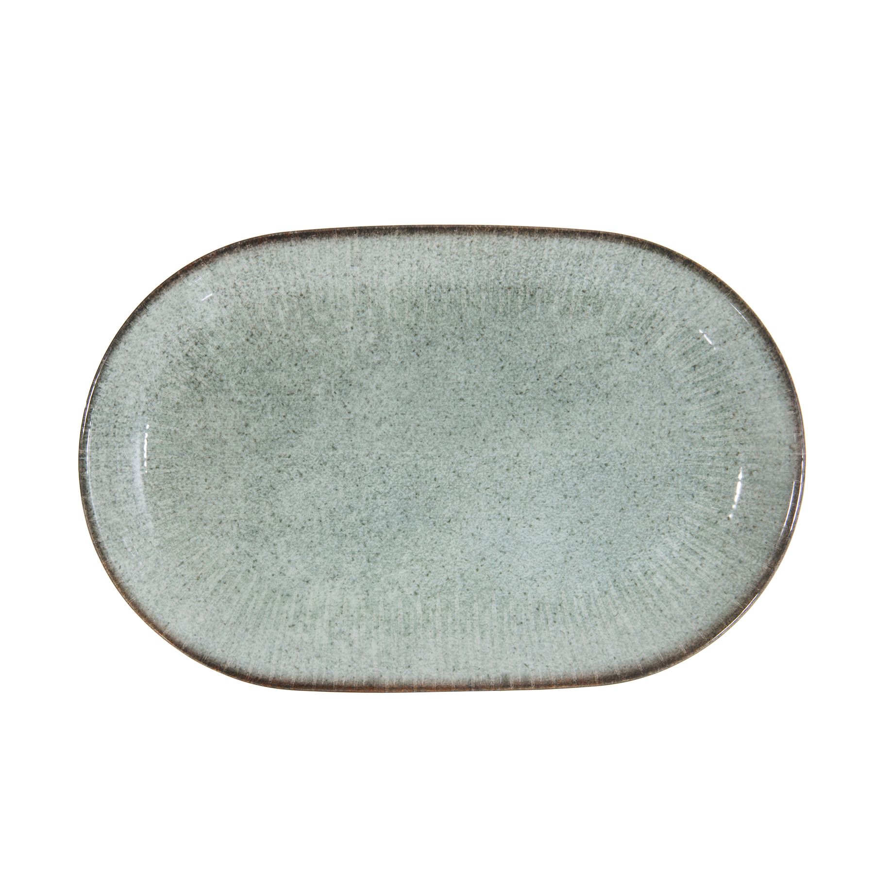 Travessa ceramica gray 34x22cm - lavillecasa